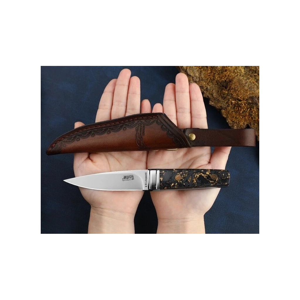 Нож нескладной R. W. Loveless Marble M390